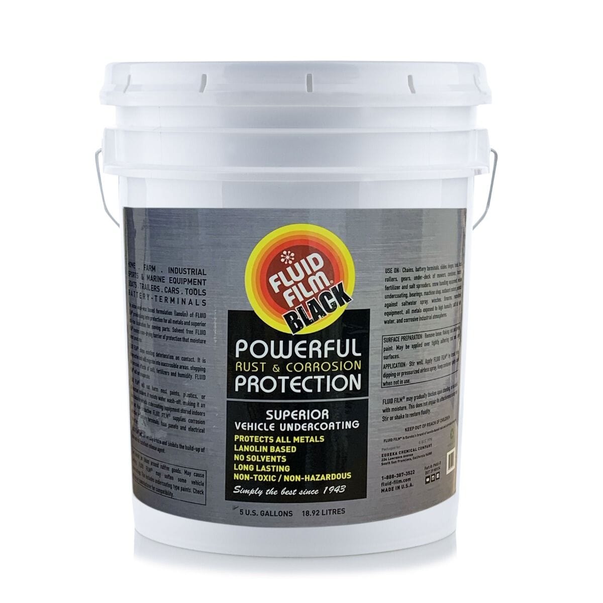 Fluid Film NAS Svart 19 liter - Eurofritid.no