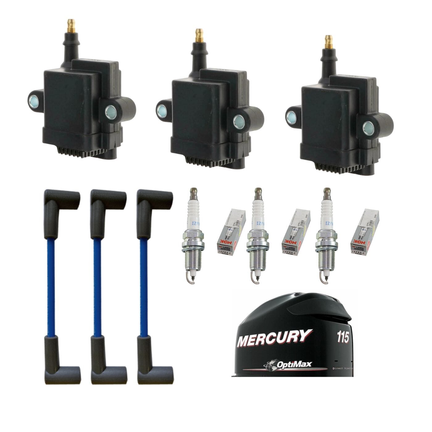 Coil Kit Optimax 3 sylinder 75-115HK - Eurofritid.no